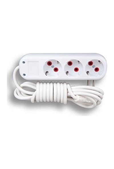 Ysc Ygs Önder 3'lü 2 Mt. Grup Priz Uzatma Üç Yol Toprakl