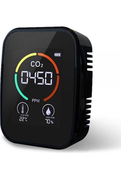 Probitki Co2 (Karbondioksit) + Isı + Nem Ölçer - LCD Ekranlı Probitki Co2 (Karbondioksit) + Isı + Nem Ölçer - LCD Ekranlı