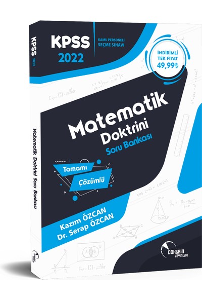 Doktrin Yayınları 2022 Kpss Matematik Soru Bankası Doktrin Yayınları 2022 Kpss Matematik Soru Bankası