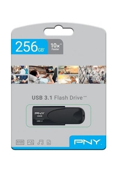 PNY 256 GB USB 3.1 Pny Attache 4 USB Flash Bellek