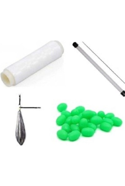 Oltacidayim Balık Avı Için 4'lü Set Boncuk 100 gr Kurşun Şiş Yem Ipi Oltacidayim Balık Avı Için 4'lü Set Boncuk 100 gr Kurşun Şiş Yem Ipi