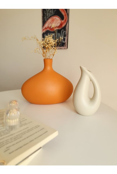 Panoramas Home Seramik Vazo Ikili Set