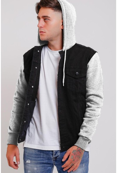 Lee Jones Denim Kapüşonlu Kot Mont Ceket Lee Jones Denim Kapüşonlu Kot Mont Ceket
