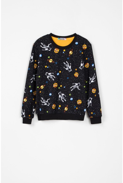 Paty Kids Erkek Çocuk Desenli Sweatshirt Paty Kids Erkek Çocuk Desenli Sweatshirt