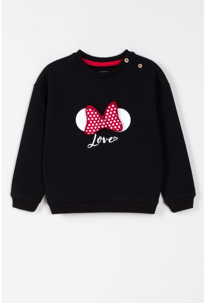 Divonette Kız Bebek Baskılı Sweatshirt Divonette Kız Bebek Baskılı Sweatshirt