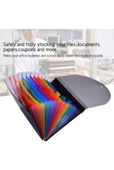 Gahome Genişleyen Dosya Klasörü 12 Cep (Yurt Dışından)