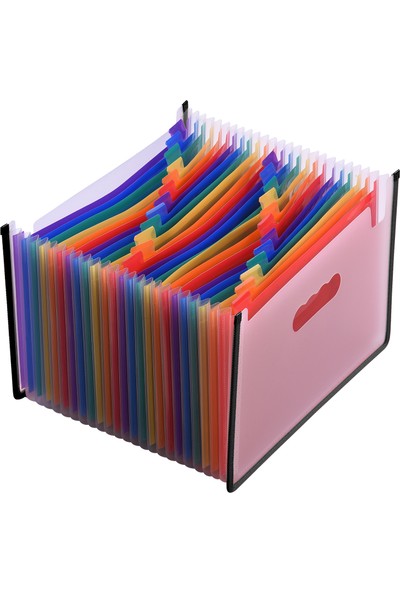 Gahome Genişleyen Dosya Klasörü Düzenleyici 24 Cep (Yurt Dışından)