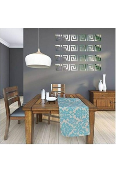 Ckr Tasarım Labirent Bordür Dekoratif Pleksi Ayna (Kendinden Yapışkanlı) 7X7CM 20 Adet Ckr Tasarım Labirent Bordür Dekoratif Pleksi Ayna (Kendinden Yapışkanlı) 7X7CM 20 Adet