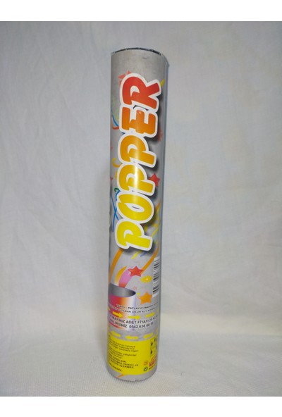 DDP Konfeti Gümüş Rengi (30 Cm) DDP Konfeti Gümüş Rengi (30 Cm)