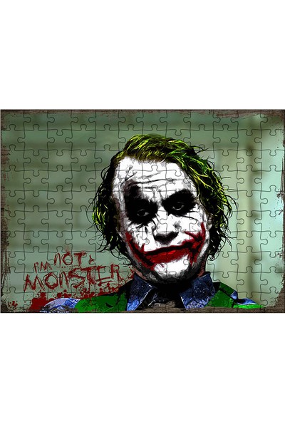 Tablomega Ahşap Mdf Puzzle Yapboz Joker 120 Parça 25*35 cm