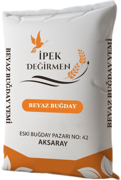 Ipek Değirmen Beyaz Buğday Tavuk Güvercin Kuş Yemi 10 kg