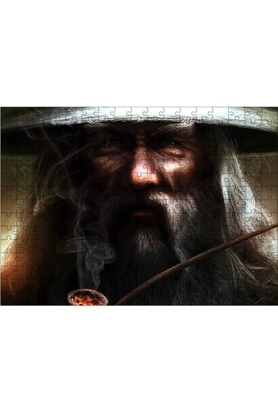Tablomega Ahşap Mdf Puzzle Yapboz Yüzüklerin Efendisi Gandalf 255 Parça 35*50 cm Tablomega Ahşap Mdf Puzzle Yapboz Yüzüklerin Efendisi Gandalf 255 Parça 35*50 cm