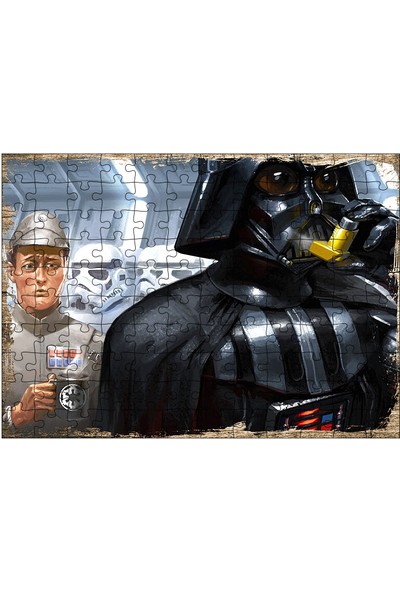 Tablomega Ahşap Mdf Puzzle Yapboz Star Wars Darth Vader 120 Parça 25*35 cm Tablomega Ahşap Mdf Puzzle Yapboz Star Wars Darth Vader 120 Parça 25*35 cm