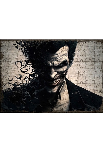 Tablomega Ahşap Mdf Puzzle Yapboz Joker ve Yarasalar 120 Parça 25*35 cm Tablomega Ahşap Mdf Puzzle Yapboz Joker ve Yarasalar 120 Parça 25*35 cm