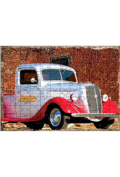 Tablomega Ahşap Mdf Puzzle Yapboz Ford E83W 120 Parça 25*35 cm