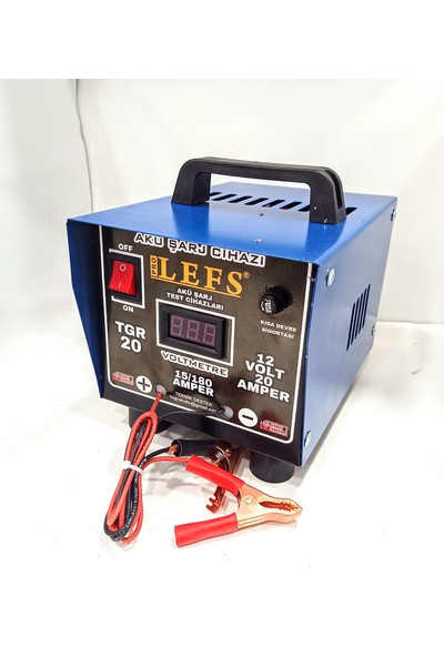 Pro Lefs Akü Şarj Cihazı 12 V 20 Amper Dijital Göstergeli 180 Ampere Kadar Şarj Pro Lefs Akü Şarj Cihazı 12 V 20 Amper Dijital Göstergeli 180 Ampere Kadar Şarj