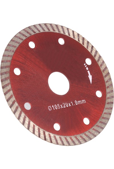 Gahome 105 * 1.0 * 20MM Elmas Kesme Diski Testere Ucu 8 Soğutma (Yurt Dışından) Gahome 105 * 1.0 * 20MM Elmas Kesme Diski Testere Ucu 8 Soğutma (Yurt Dışından)