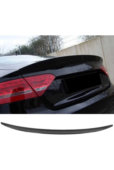 MKG Audi A5 8t3 Coupe S5 Style Spoiler Piona Black Spoyler 2008 - 2015 MKG Audi A5 8t3 Coupe S5 Style Spoiler Piona Black Spoyler 2008 - 2015