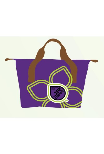 Jr Gear Tona Su Geçirmez Büyük Boy Plaj Çantası-Mor Jr Gear Tona Su Geçirmez Büyük Boy Plaj Çantası-Mor