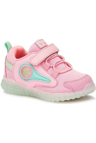 Vicco Yomi Patik Işıklı Spor Ayakkabı Pembe