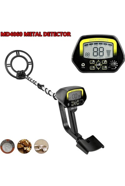 Tuya Yüksek Hassasiyetli MD4060 Yeraltı Metal Dedektörü
