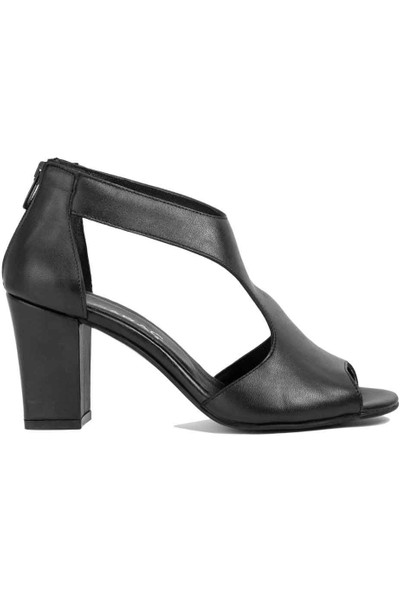 Saracshoes Gerçek Deri Siyah Wrist