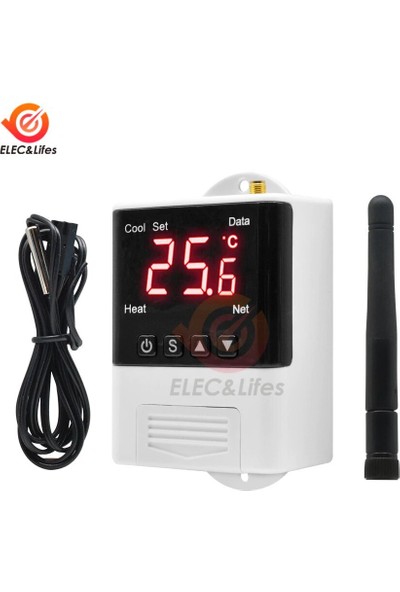 Tuya LCD Ekran Sıcaklık Ölçer