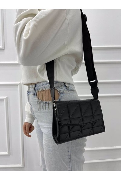 Rebys Bags Kadın Nakışlı Desen El, Omuz Çantası