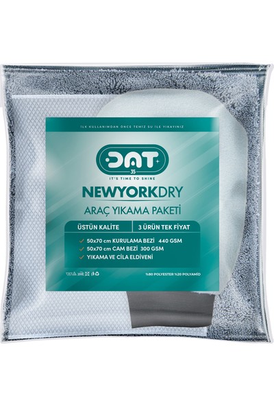 Dat35 Newyorkdry Mikrofiber Oto Yıkama Paketi Araç Kurulama Havlusu Cam Bezi Araba Yıkama Eldiveni Seti Dat35 Newyorkdry Mikrofiber Oto Yıkama Paketi Araç Kurulama Havlusu Cam Bezi Araba Yıkama Eldiveni Seti