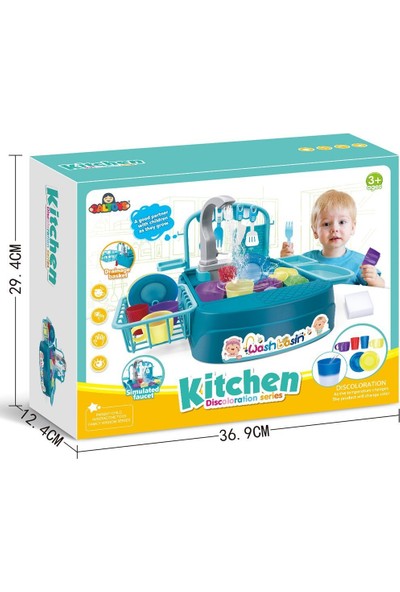 Galtoys GLT168A-19A Modern Çeşmeli Lavabo Oyun Seti