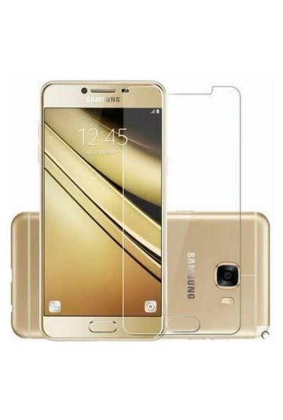 Samsung C7 Ön&arka Nano Film 360 Cover