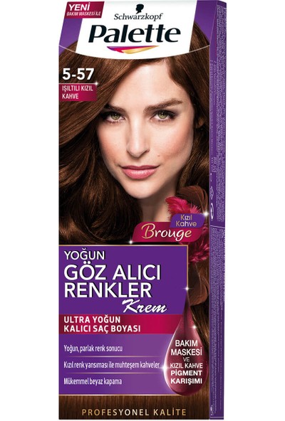Palette Natural Göz Alıcı 5-57 Işıl.kızıl Kahve