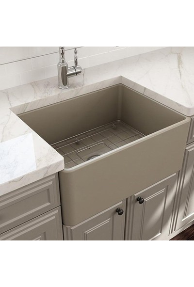 Bocchi Lavello Mutfak Eviyesi 60 cm Mat Kaşmir 1137-011-0120-03 Bocchi Lavello Mutfak Eviyesi 60 cm Mat Kaşmir 1137-011-0120-03