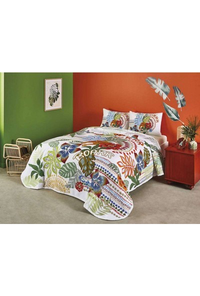 Taç Tess Yeşil Tek Kişilik Pike Takımı Taç Tess Yeşil Tek Kişilik Pike Takımı