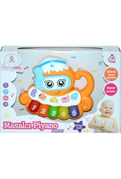 Birlik Toys 855-30A-24 Ahtapot Masalcı Piyano
