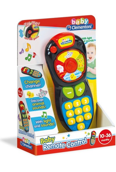 Clementoni 17180 Baby Clementoni Uzaktan Kumanda / 10-36 Ay
