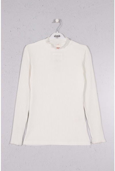 Ox 9226 Çocuk Kız Badi Dmb - Beyaz - 9-10 Yaş