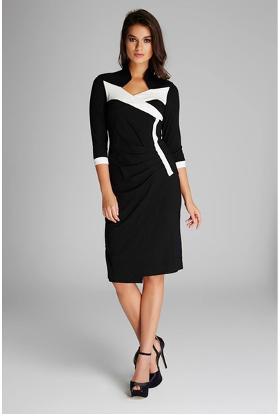 Laranor Büzgü Detaylı Elbise