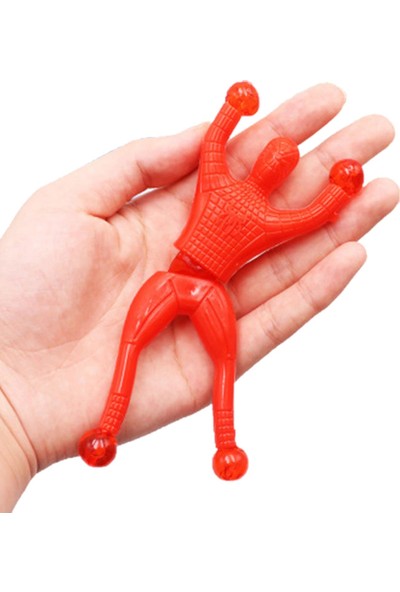 Roseroi Cama Yapışan Örümcek Adam Oyuncak 6 Adet Spiderman Roseroi Cama Yapışan Örümcek Adam Oyuncak 6 Adet Spiderman
