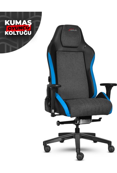xDrive Altay Profesyonel Oyuncu Koltuğu Mavi/Gri/Siyah xDrive Altay Profesyonel Oyuncu Koltuğu Mavi/Gri/Siyah