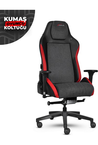 xDrive Altay Profesyonel Oyuncu Koltuğu Kırmızı/Gri/Siyah xDrive Altay Profesyonel Oyuncu Koltuğu Kırmızı/Gri/Siyah