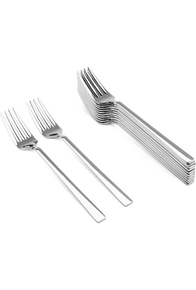 Provedas Tatlı Çatalı 12 Li ( 2,5 mm Kalınlık 304 ) Provedas Tatlı Çatalı 12 Li ( 2,5 mm Kalınlık 304 )