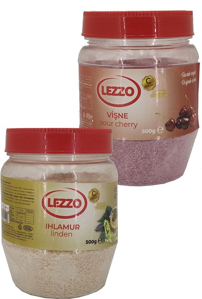 Lezzo 500GR Vişne + Lezzo 500GR Ihlamur ( Sıcak Veya Soğuk Içim ) Lezzo 500GR Vişne + Lezzo 500GR Ihlamur ( Sıcak Veya Soğuk Içim )