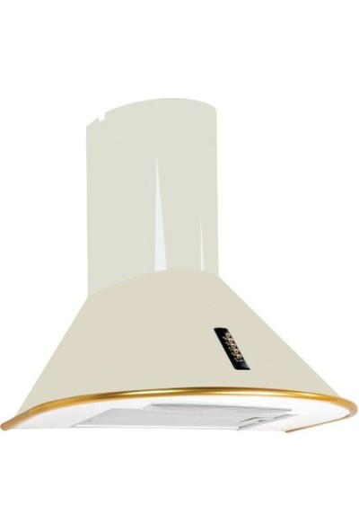 GL General General Ovalado Rustik Davlumbaz Krem