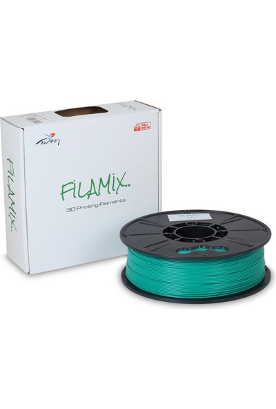 Filamix 3D Yazıcı / Kalem Için 1 kg Pla Filament Yeşil Filamix 3D Yazıcı / Kalem Için 1 kg Pla Filament Yeşil