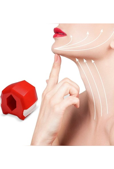 Çene Çizgisi Güçlendirici Jawline Egzersiz Silikon Topu Çene Çizgisi Güçlendirici Jawline Egzersiz Silikon Topu