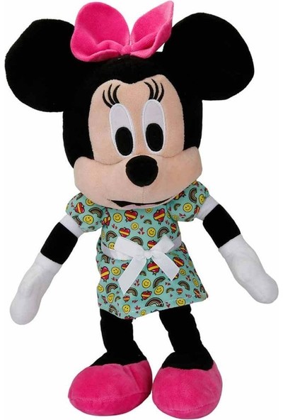 Sunman 1000264 Minnie Rainbow Peluş 30 cm