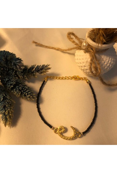 Cheers Accessories Siyah Vav Bileklik