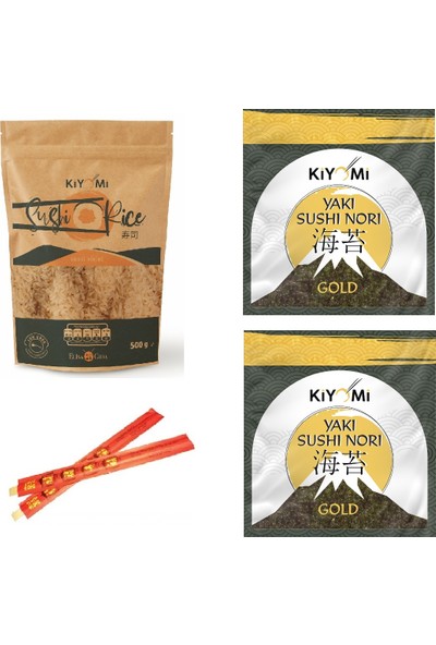 Kiyomi Suşi Pirinci + Sushi Nori Set Kiyomi Suşi Pirinci + Sushi Nori Set