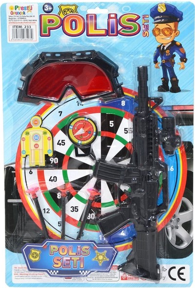 Prestij Oyuncak Fab 233 Kartela Hedefli Polis Set Prestij Oyuncak Fab 233 Kartela Hedefli Polis Set
